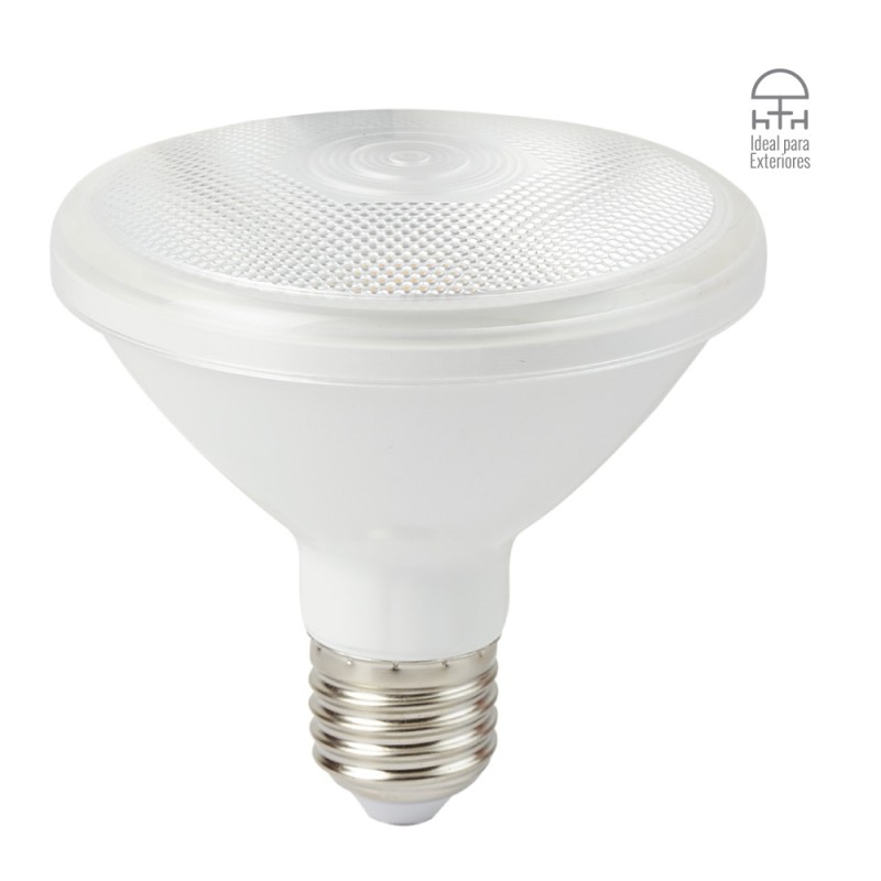 Foco PAR30 LED 13 W, Luz de Día, Base E27, IP65, No atenuable